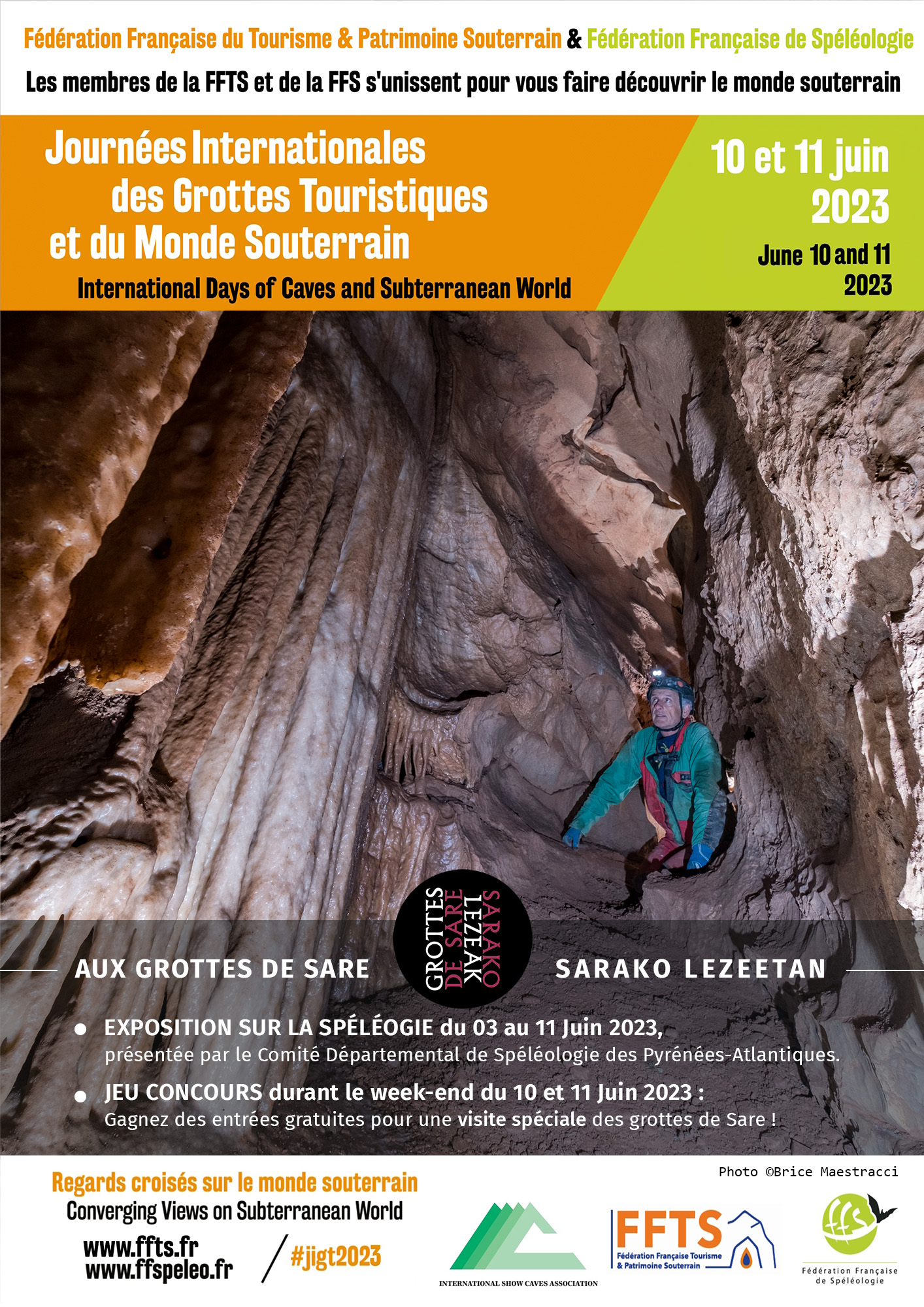 évènements Journée Internationale des Grottes Touristiques...2023
